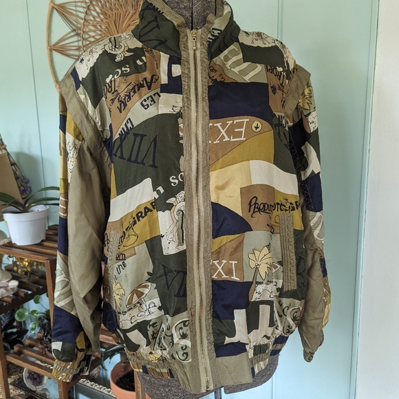 Vintage | Jackets & Coats | Vintage Silk Jacket | Poshmark